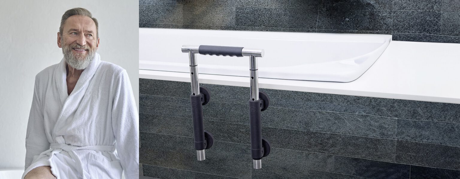 The Bathtub entry handle – variflex – delficare
